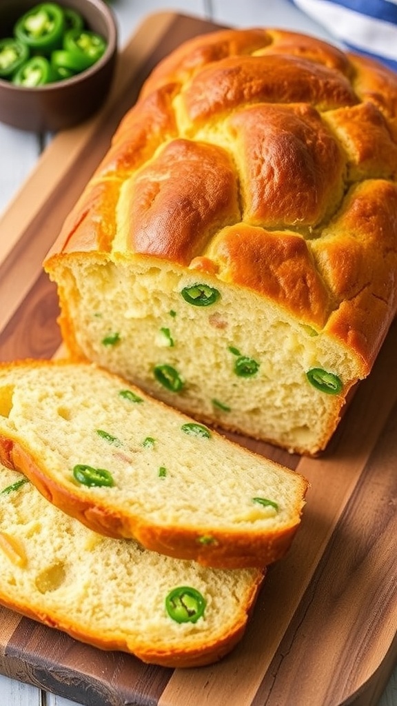 Jalapeño Cheddar Bread Machine Recipe